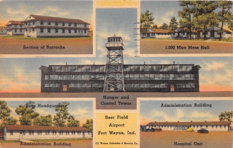 Fort Wayne Indiana Baer Field Airport~5 Images of Military Base ...