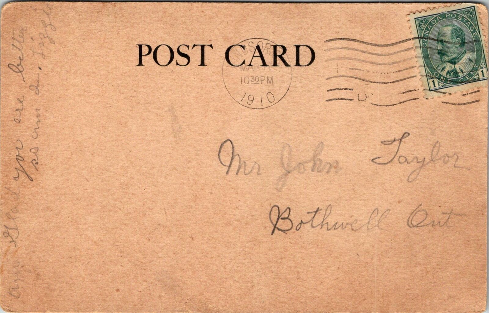 Vintage Postcard Portrait of Elder J. J. Cornish Missionary 1800s ...