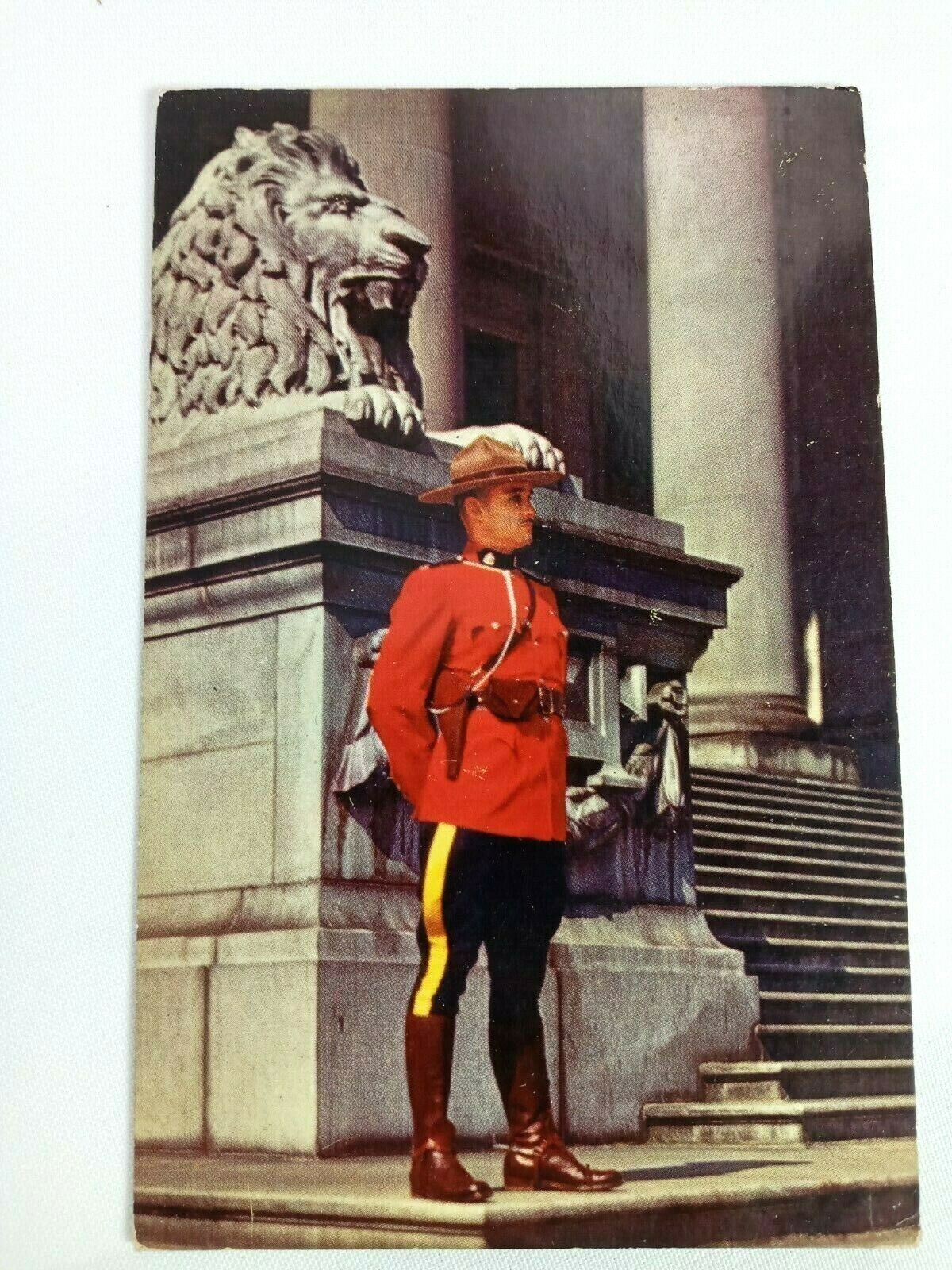Vintage Postcard The Mountie Royal Canadian Mounted Police Force Canada ...