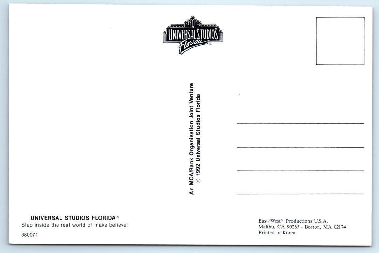 UNIVERSAL STUDIOS, Orlando FL ~ Night Neon BATES MOTEL 1992 ~ 4"x6 ...