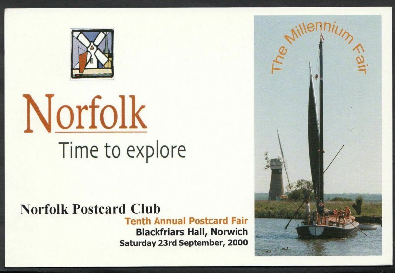Norfolk Postcard - Norfolk Postcard Club - The Millennium Fair LC4216 ...