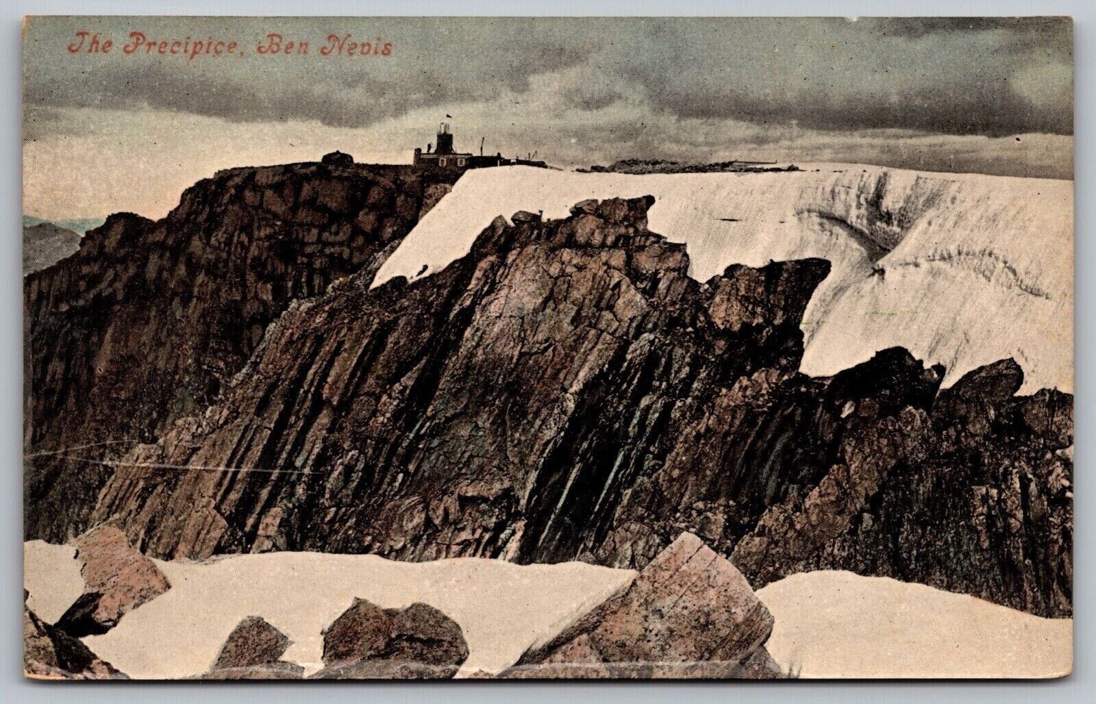 Scotland Ben Nevis Mountain Precipe Scenic Winter Landscape UDB PC ...