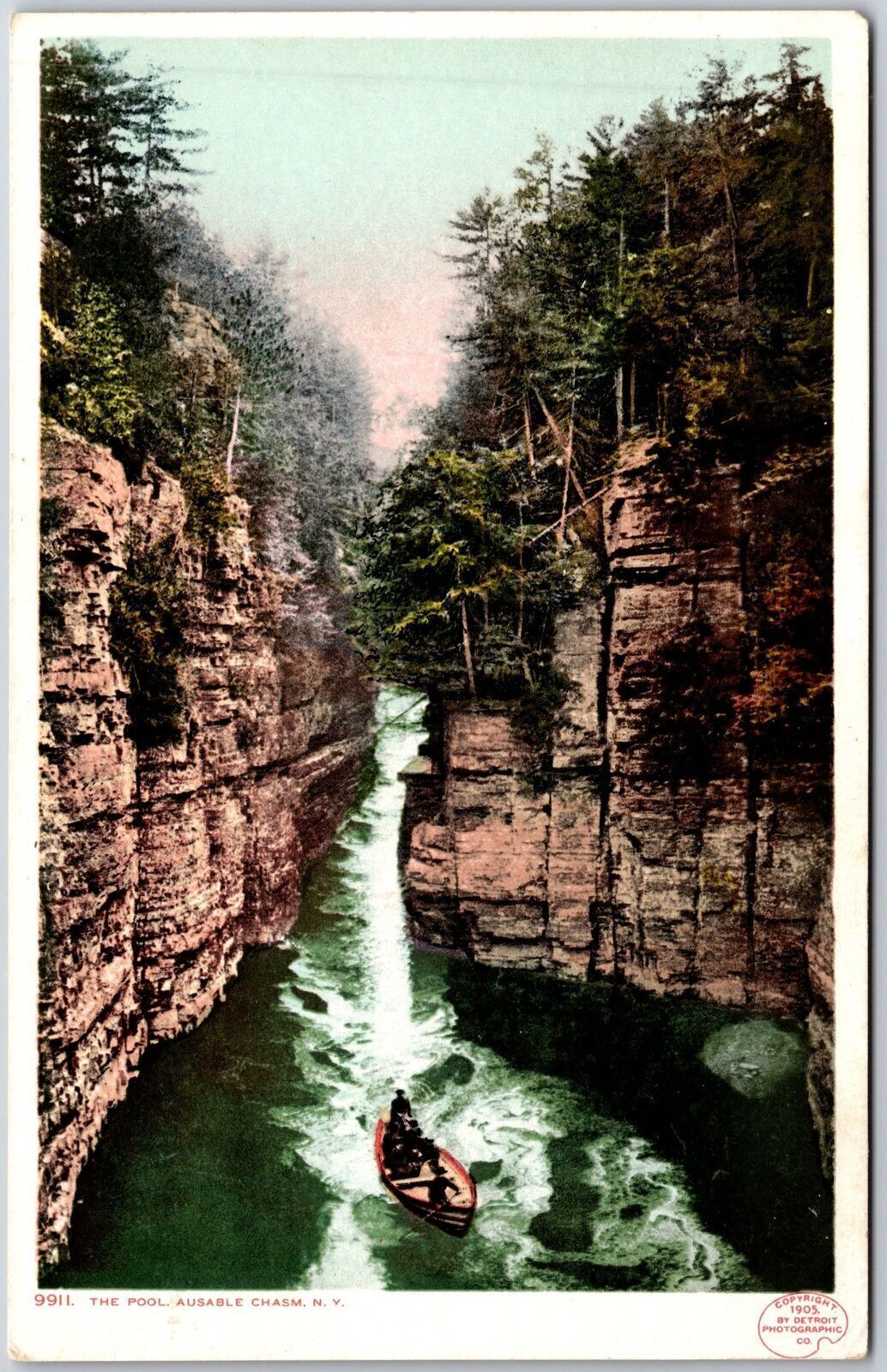 The Pool Ausable Chasm New York NY Column Rocks Boating Attractions ...