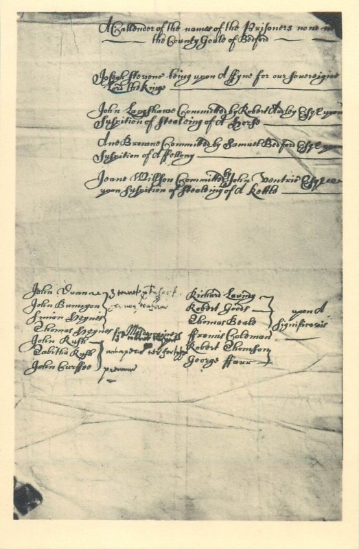 Lot of 5 postcards British historical figures & royalty signatures ...