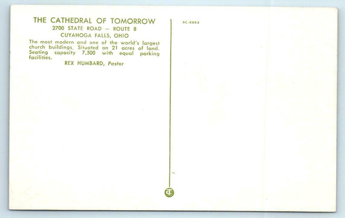 GUYAHOGA FALLS, Ohio OH ~ Rex Humbard's CATHEDRAL OF TOMORROW c1960s ...