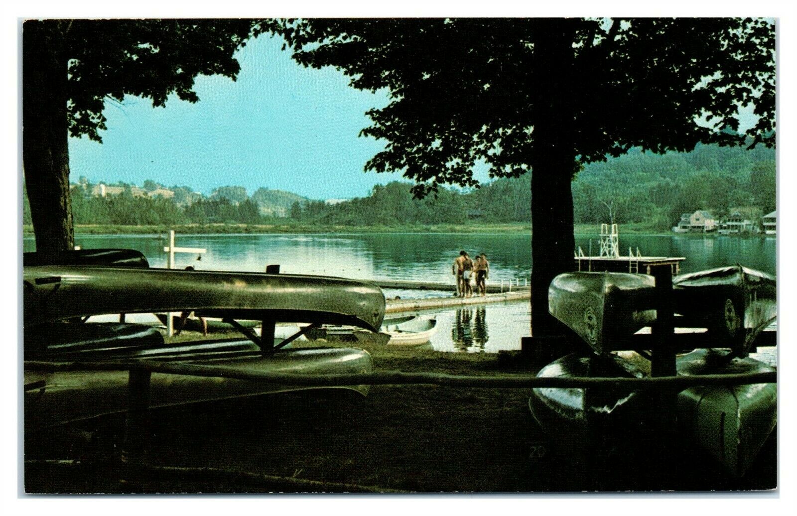 1960s/70s BSA Camp Scouthaven, Freedom, NY Boy Scouts Postcard *6S(5)12 ...