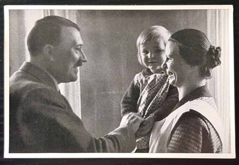 Third 3rd Reich Original Small Format Collector Photo Card - Adolf ...