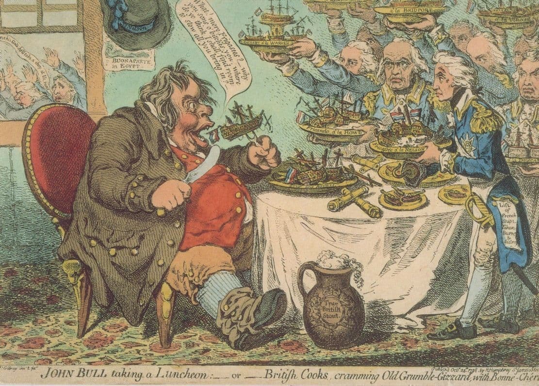 James Gillray Tate Art Gallery Comic Caricature Exhibition 2001 ...