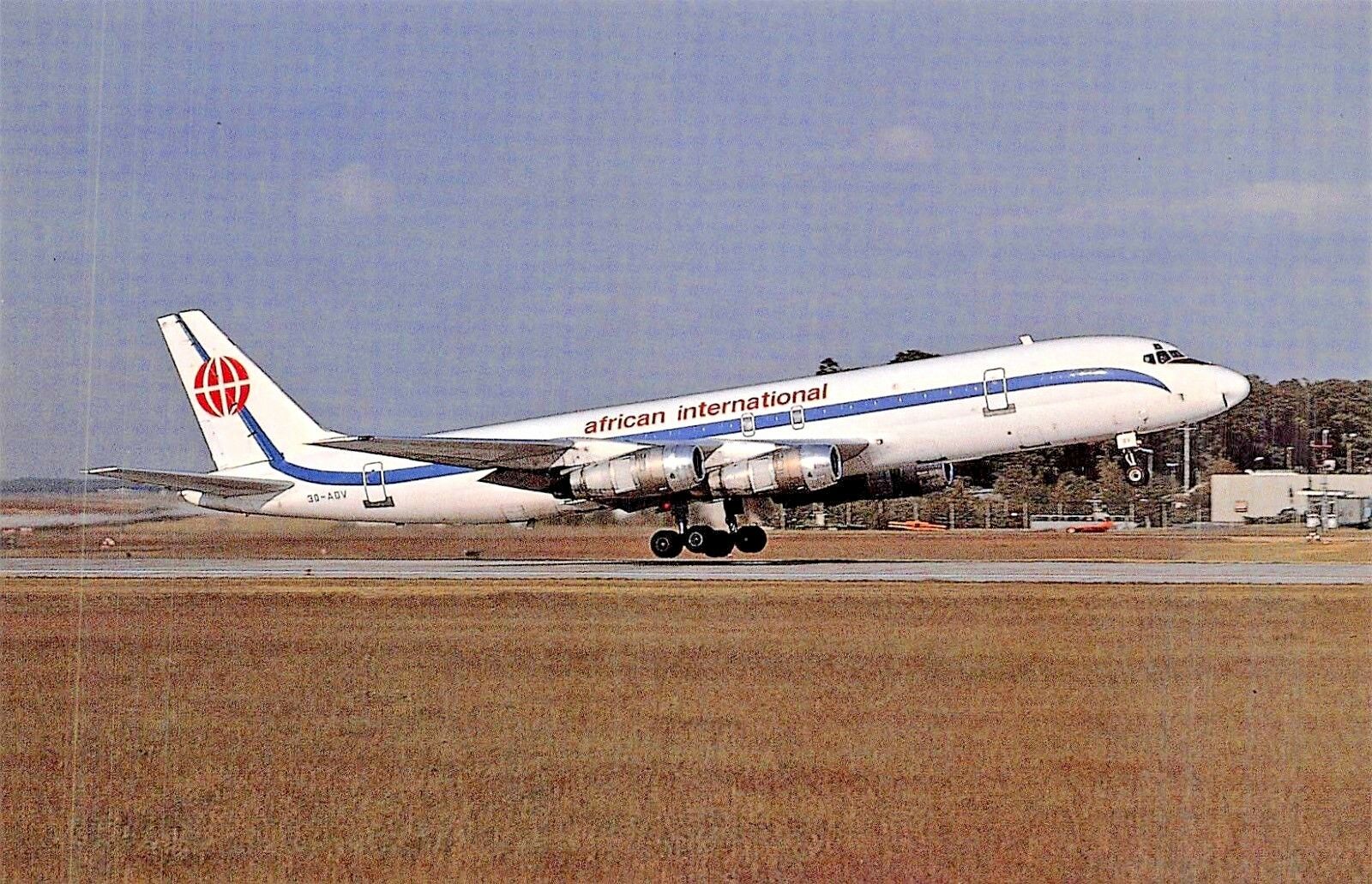 African International Douglas DC-8F-54 c/n 46012 3D-ADV 1991 Airplane ...