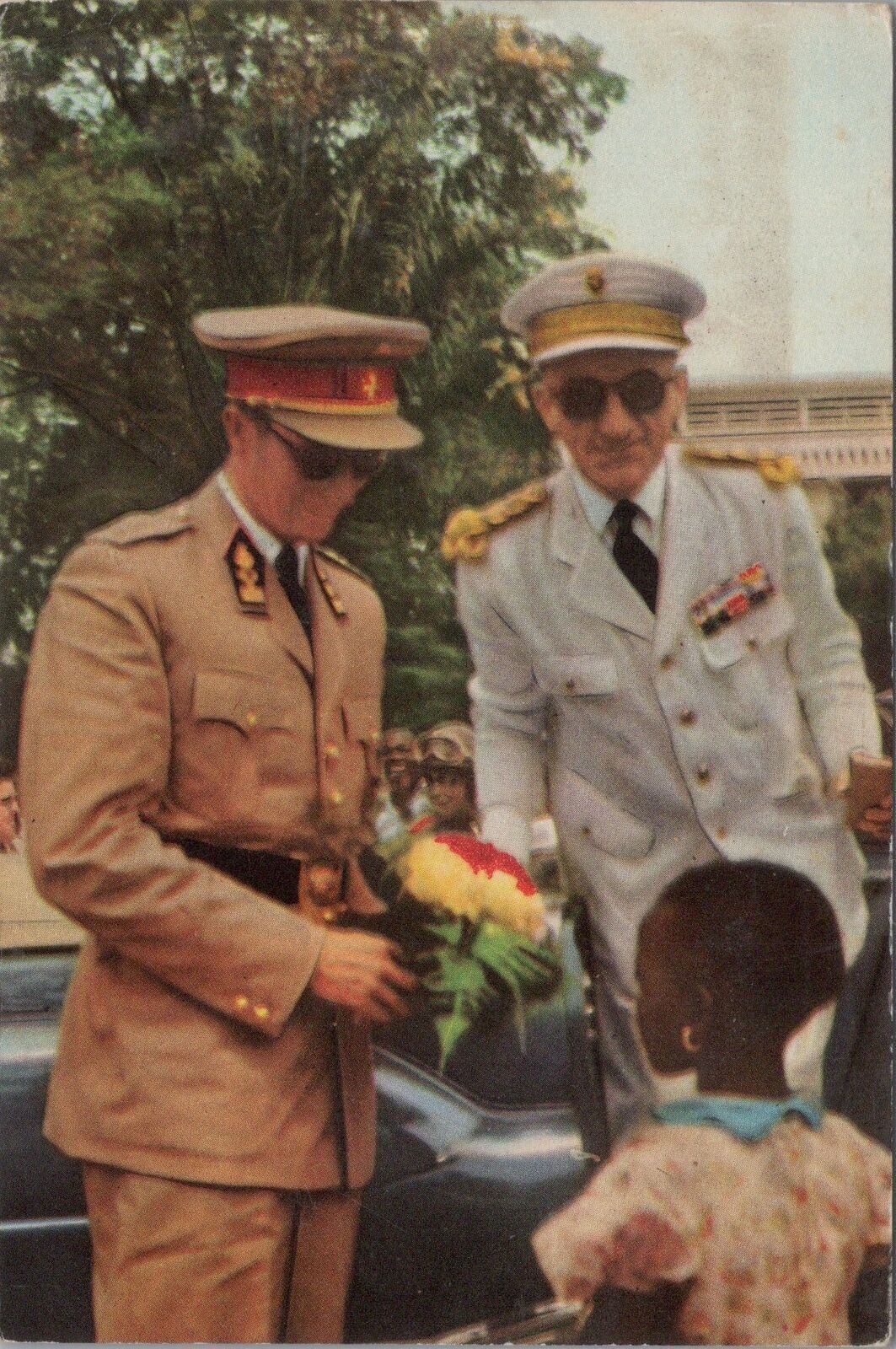 Congo Postcard - Voyage Du Roi Au Congo, Ete 1955 - RR18000 | Africa ...