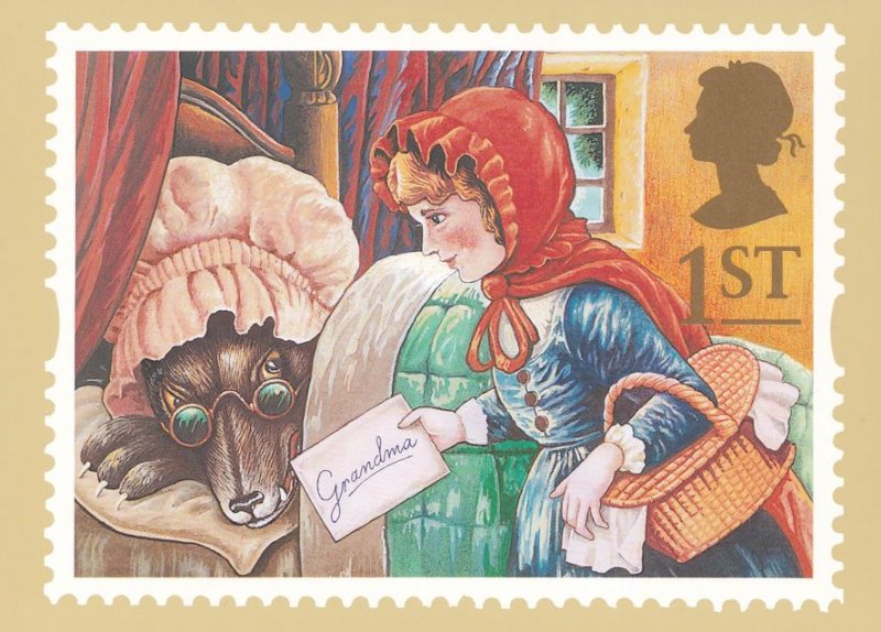 Little Red Riding Hood Limited Edition Postcard | Topics - People ...