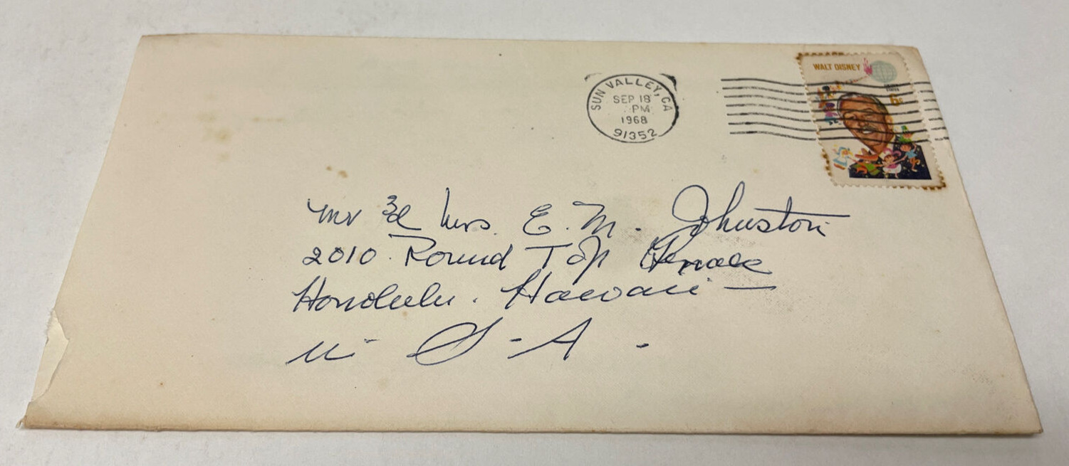 Vintage Letter Returning From Hawaii Posted 1968 | Ephemera - Other ...