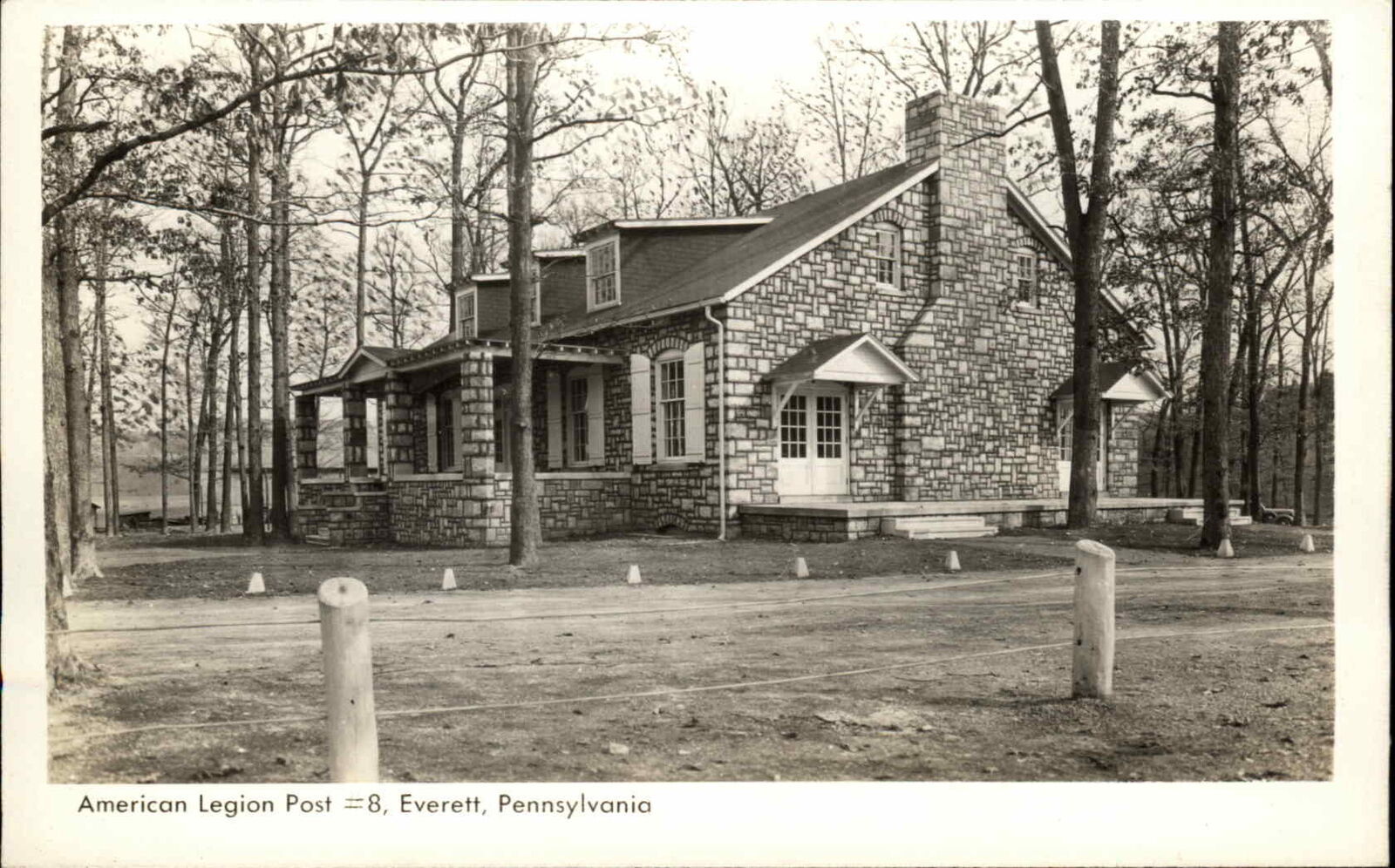Everett Pennsylvania PA American Legion Post #8 Real Photo Vintage ...