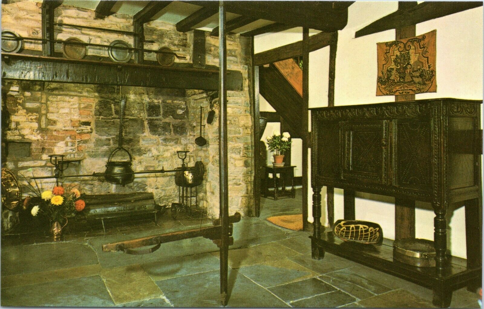 postcard UK England Stratford-upon-Avon Shakespeare's Birthplace ...