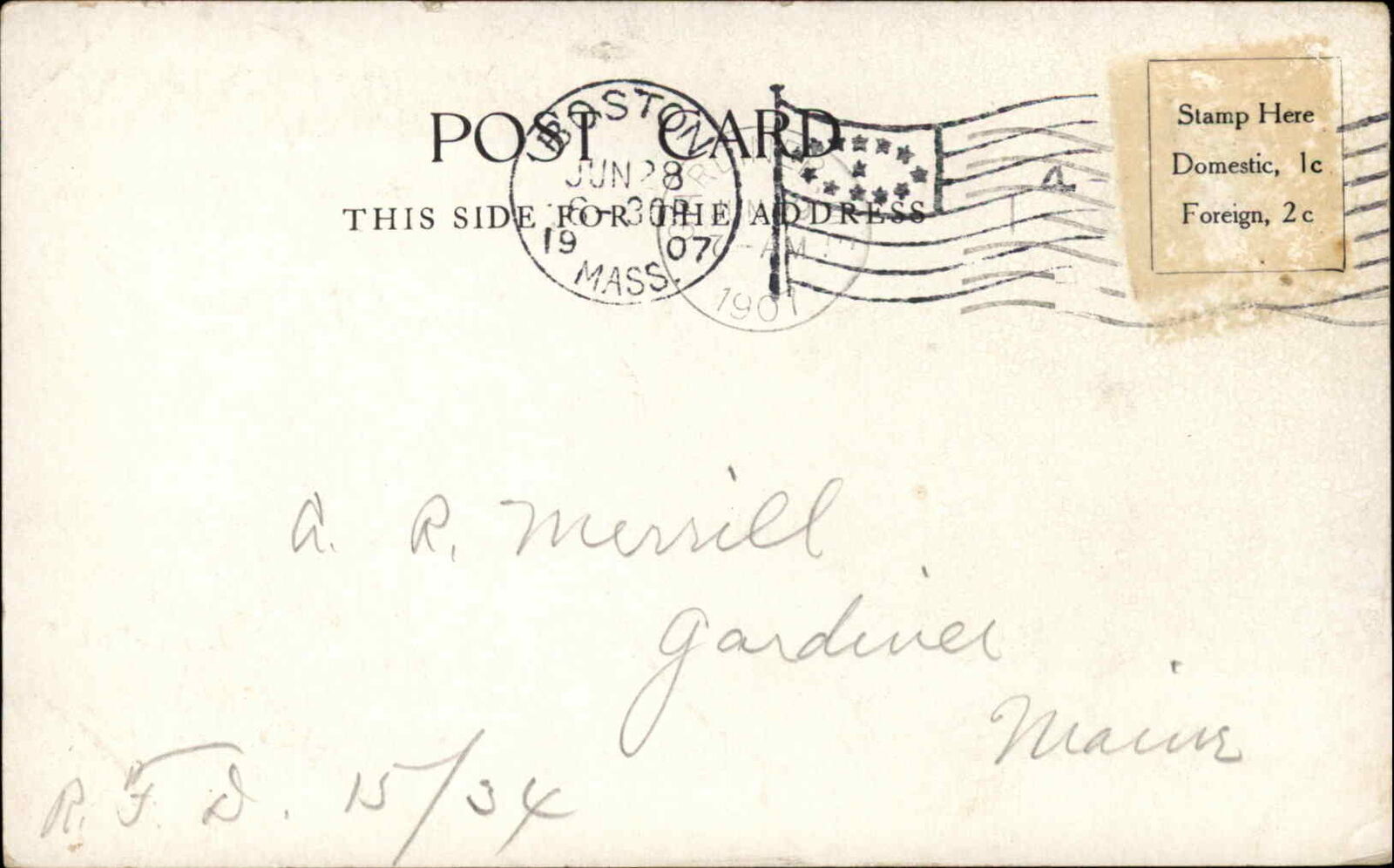 Antique 1907 NATIONAL SPORTSMAN Guns Rifles HUNTING MOOSE AD Boston ...