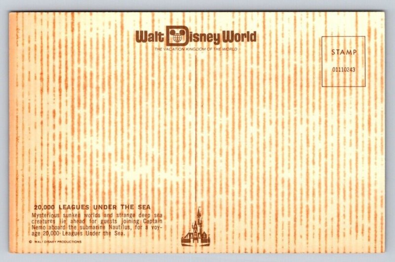 20000 Leagues Under The Sea Submarine Ride Disney World P95A | Other ...