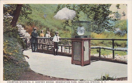 Champion Spring No2 Godfrey Bridge Reservation Park Saratoga Springs ...