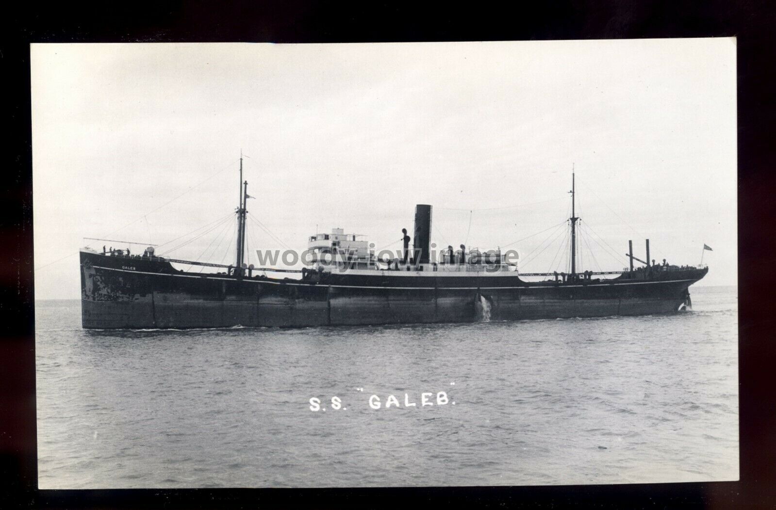bf350 - Yugoslav Cargo Ship - Galeb , built 1920 - postcard Feilden ...