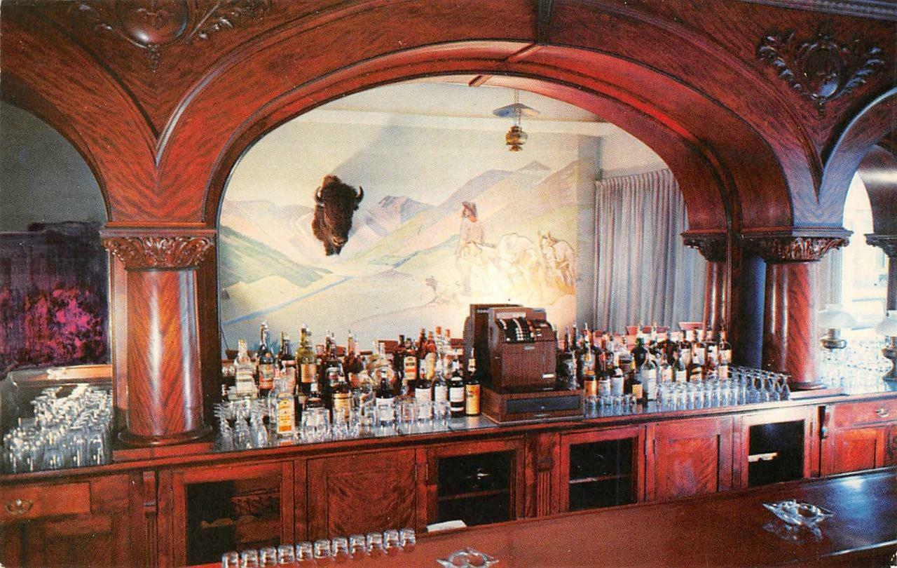 Grand Imperial Hotel OLD PROSPECTOR BAR Silverton CO Saloon 50s Vintage ...