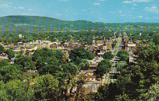 Ohio Chillicothe Ohios First Capital Tree Top View Of Heart Of The City ...
