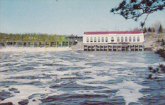 Wisconsin Wisconsin Dells Dam And Power House Dells Of The Wisconsin ...