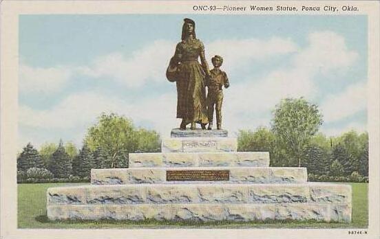 Oklahoma Panca City Pioneer Women Statue | United States - Oklahoma ...
