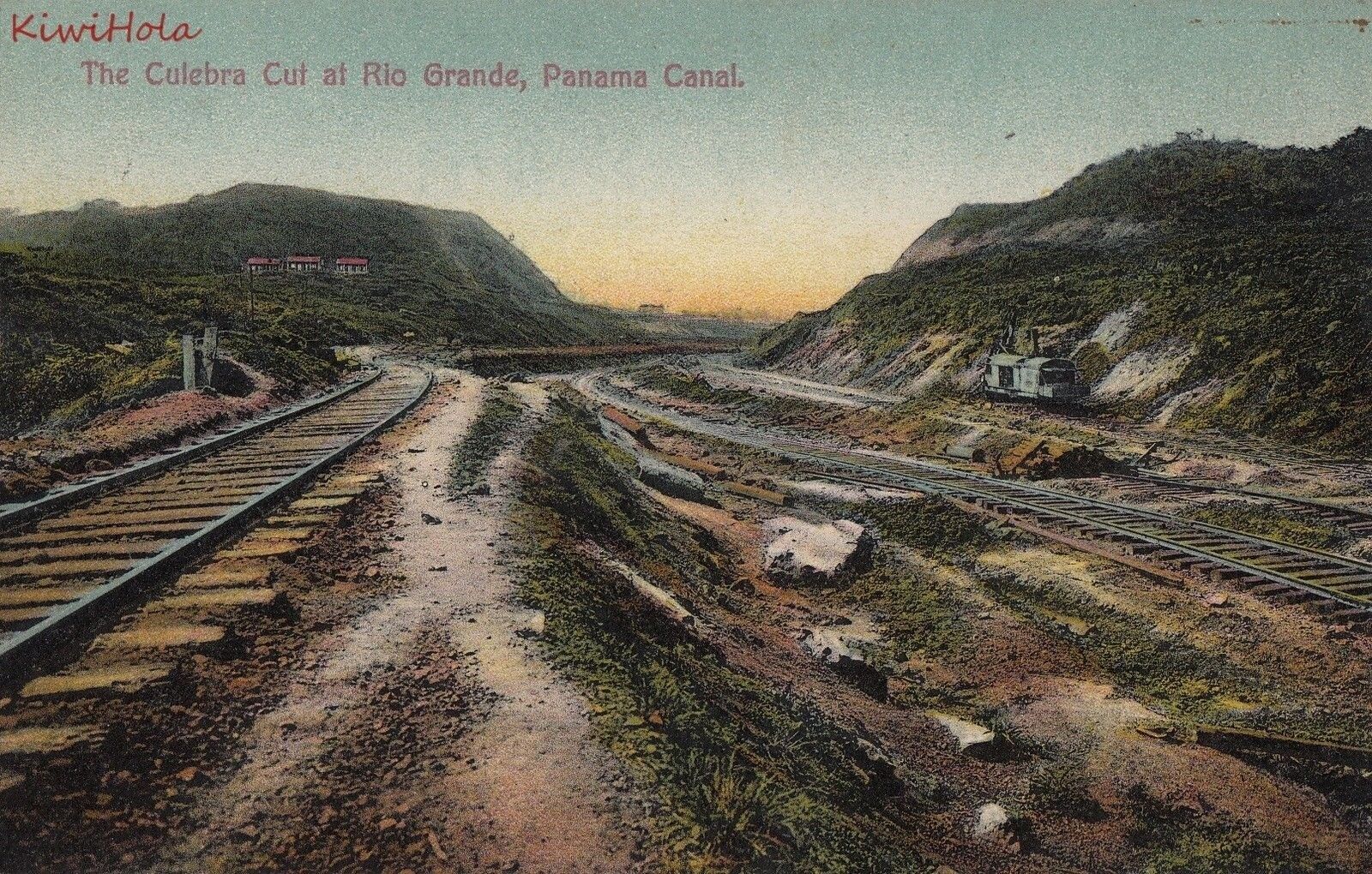Postcard The Culebra Cut Rio Grande Panama Canal | Latin & South ...