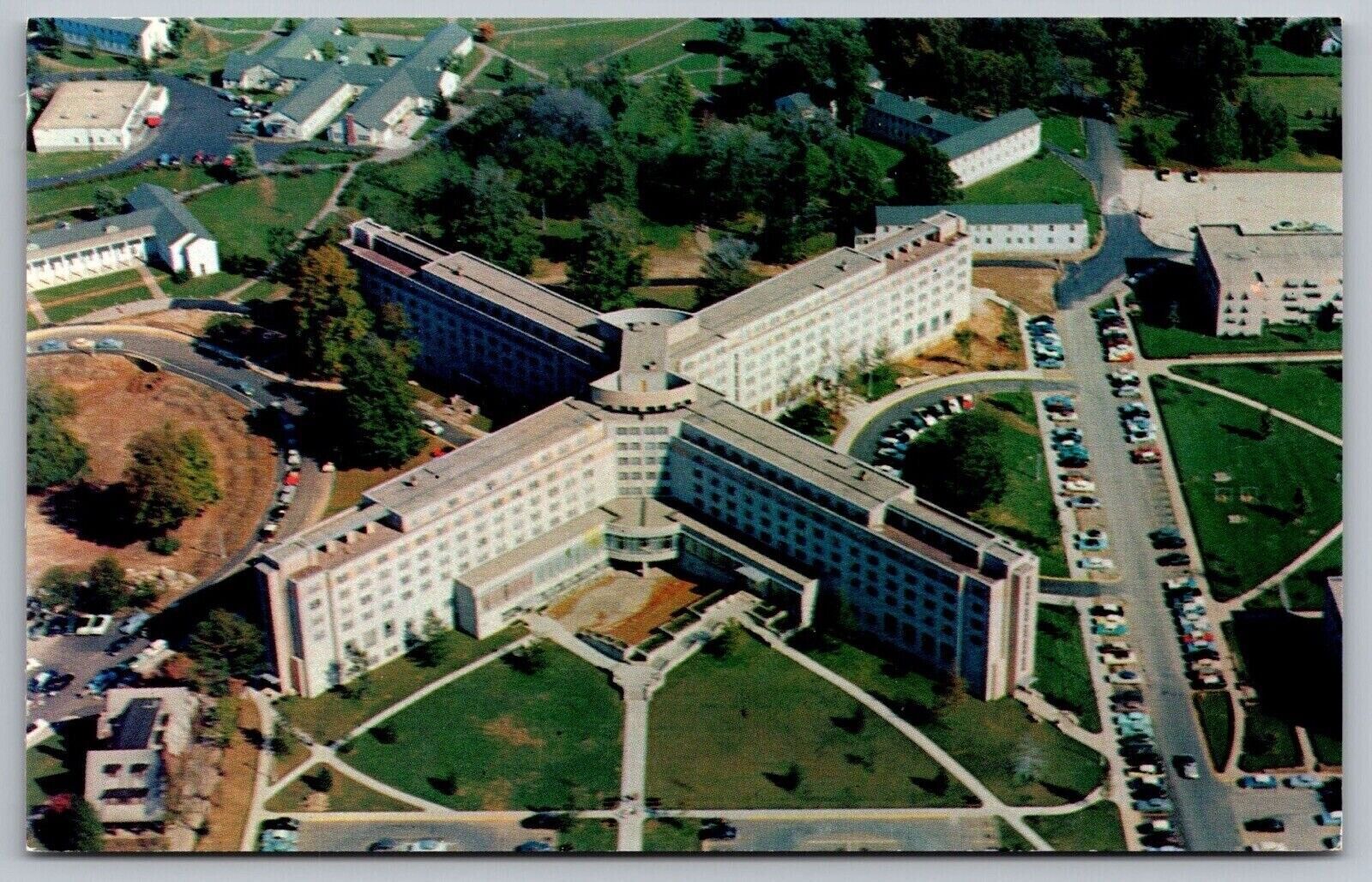 Smithwood Residence Hall Indiana University Birds Eye View Old Cars VNG ...