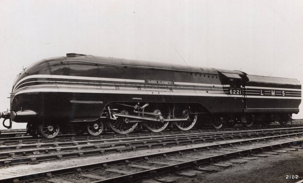 Liverpool LMS 6221 Train 1930s Rare Real Photo Postcard | Topics ...