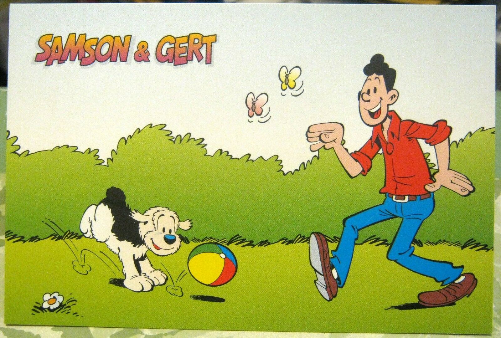 Belgium Samson & Gert Cartoon Characters - unposted | Europe - Belgium ...