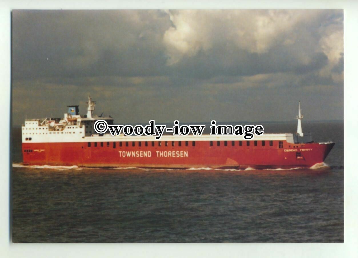 FE0296 - Townsend Thoresen Ferry - Cerdic Ferry , built 1978 - postcard ...