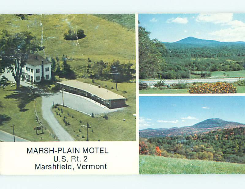 Pre-1980 MARSH-PLAIN MOTEL Marshfield Vermont VT s3251 | United States ...