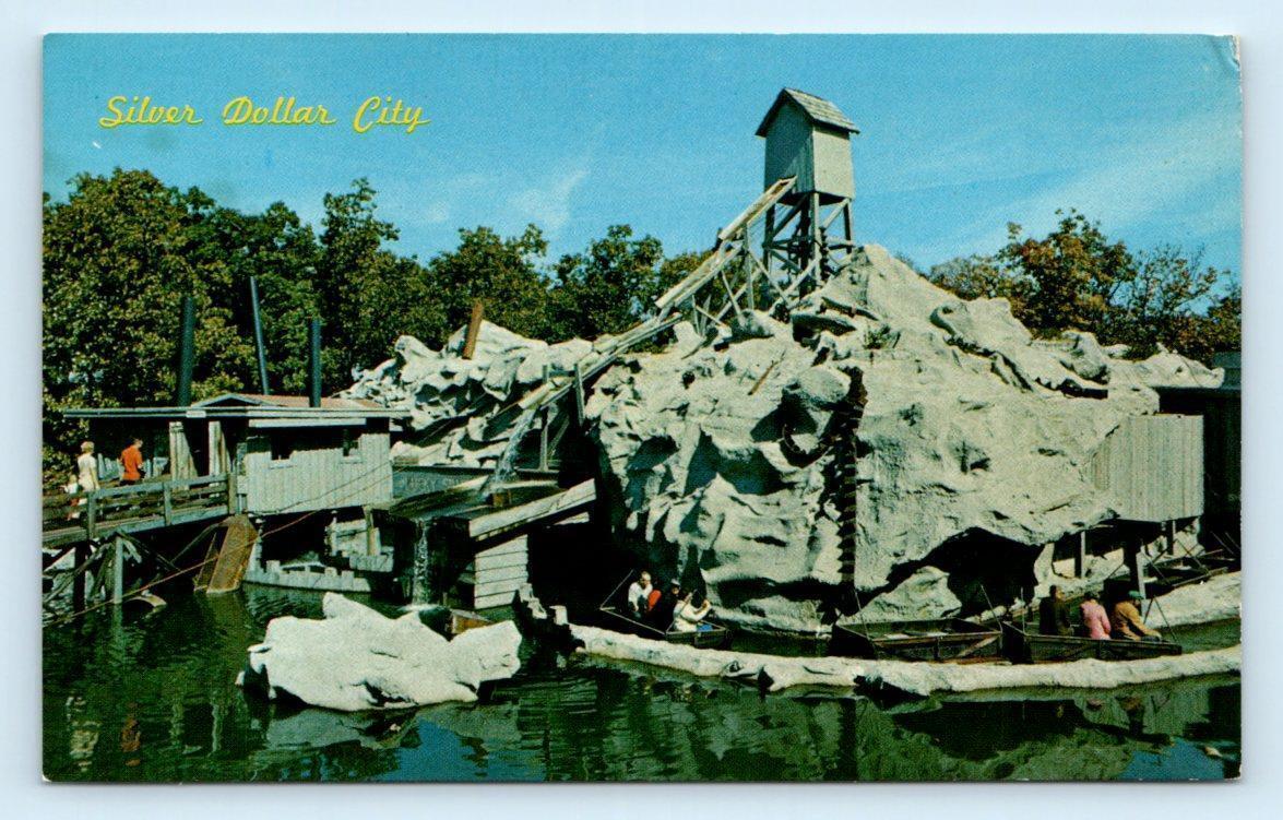 BRANSON, MO Missouri ~ SILVER DOLLAR CITY ~ Flooded Mine Ride c1960s ...