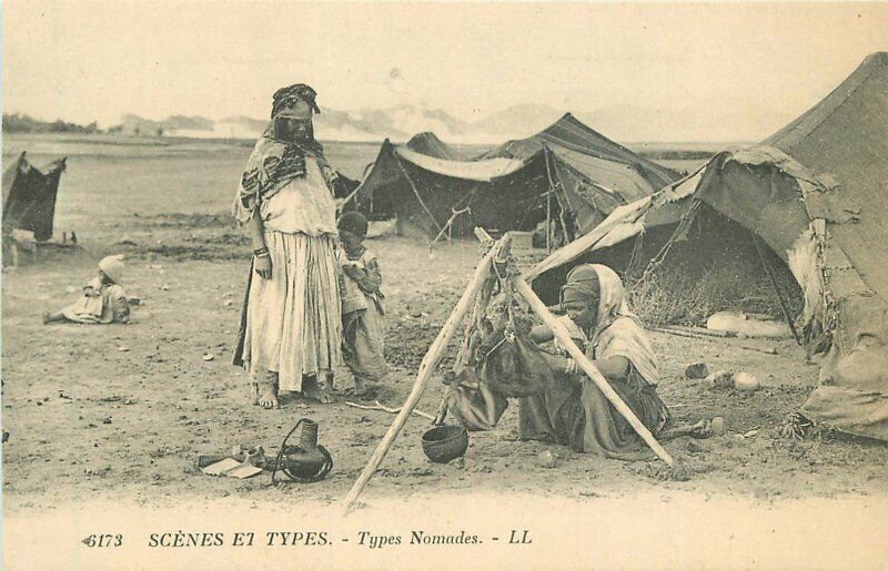 Africa C-1910 Louis Levy Nomads Ethnics #6173 Postcard 22-2496 | Africa ...