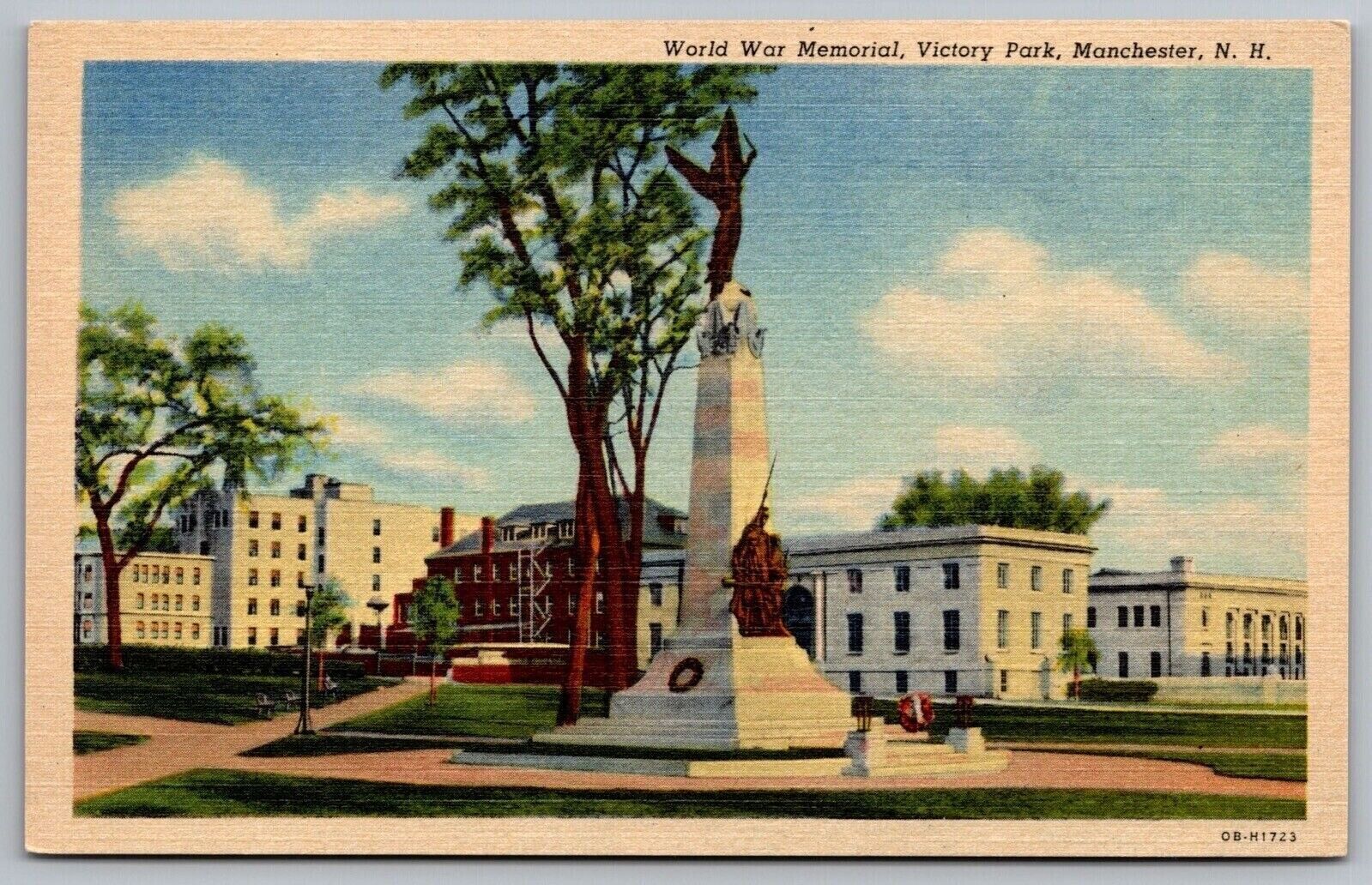 World War Memorial Victory Park Manchester New Hampshire Historical VNG ...