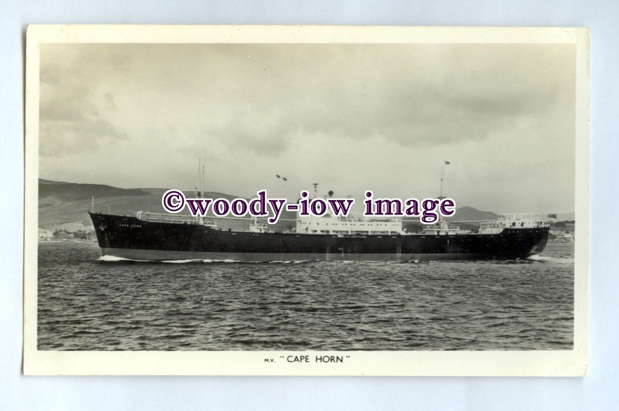 pf0101 - Lyle Shipping Cargo Ship - Cape Horn , built 1957 - postcard ...