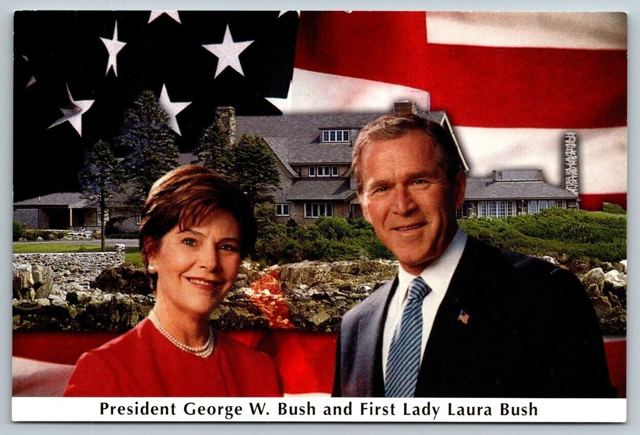 President George W. Bush & First Lady Laura Bush Postcard | Other ...