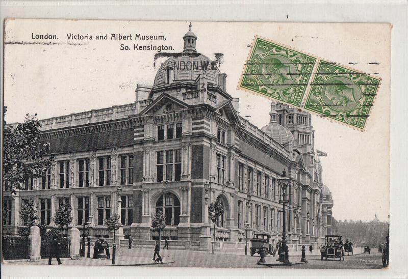 London Victoria and Albert Museum street view early postcard | Europe ...