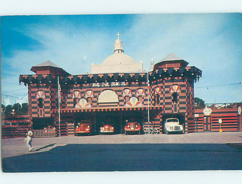 1950'S Vintage Fire Engine Trucks at Fire Hall Ponce Puerto Rico PR ...