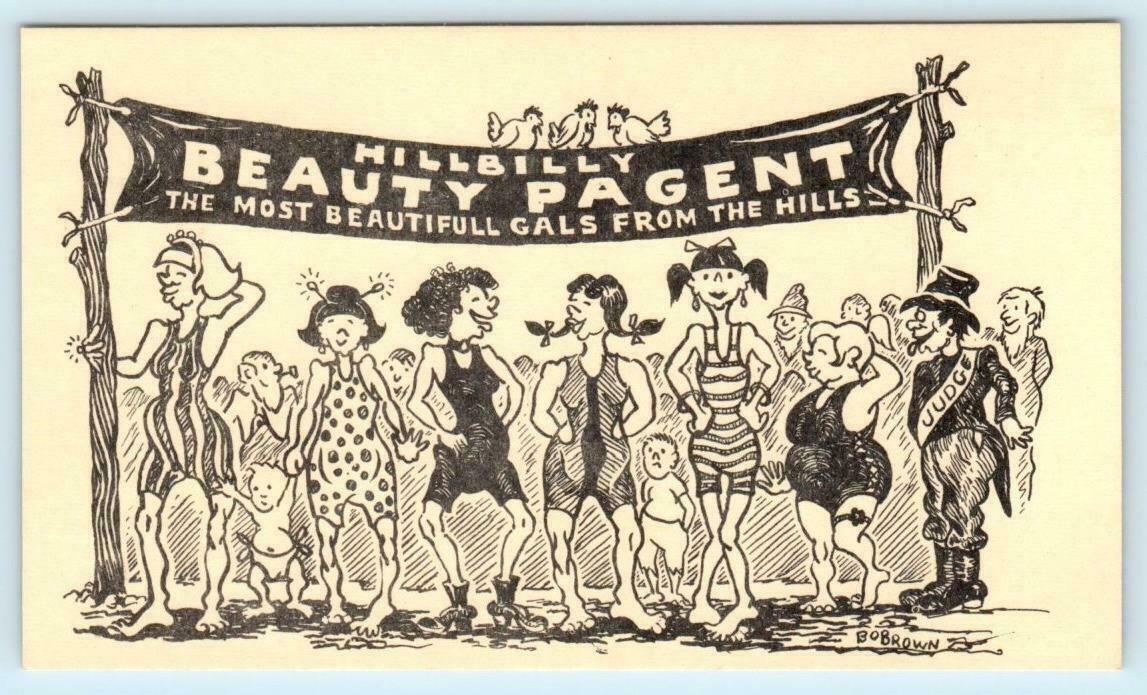 3 Postcards HILLBILLY COMICS ~ Beauty Pageant, Farming, Vacation - Bob ...