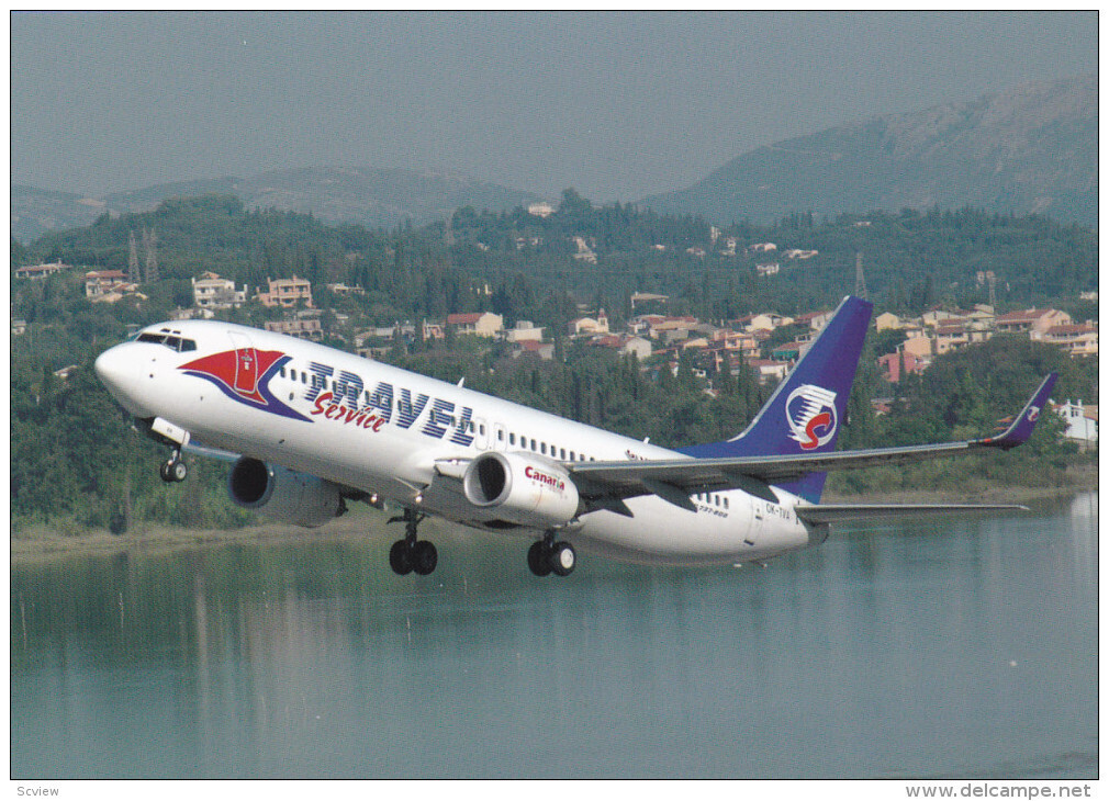 TRAVEL Service Jet Airplane, 70-90s | Topics - Transportation ...