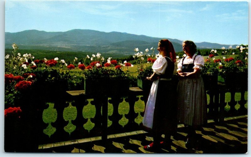 Baroness Von Trap & Her Daughter Hedwig - Trapp Family Lodge - Stowe ...