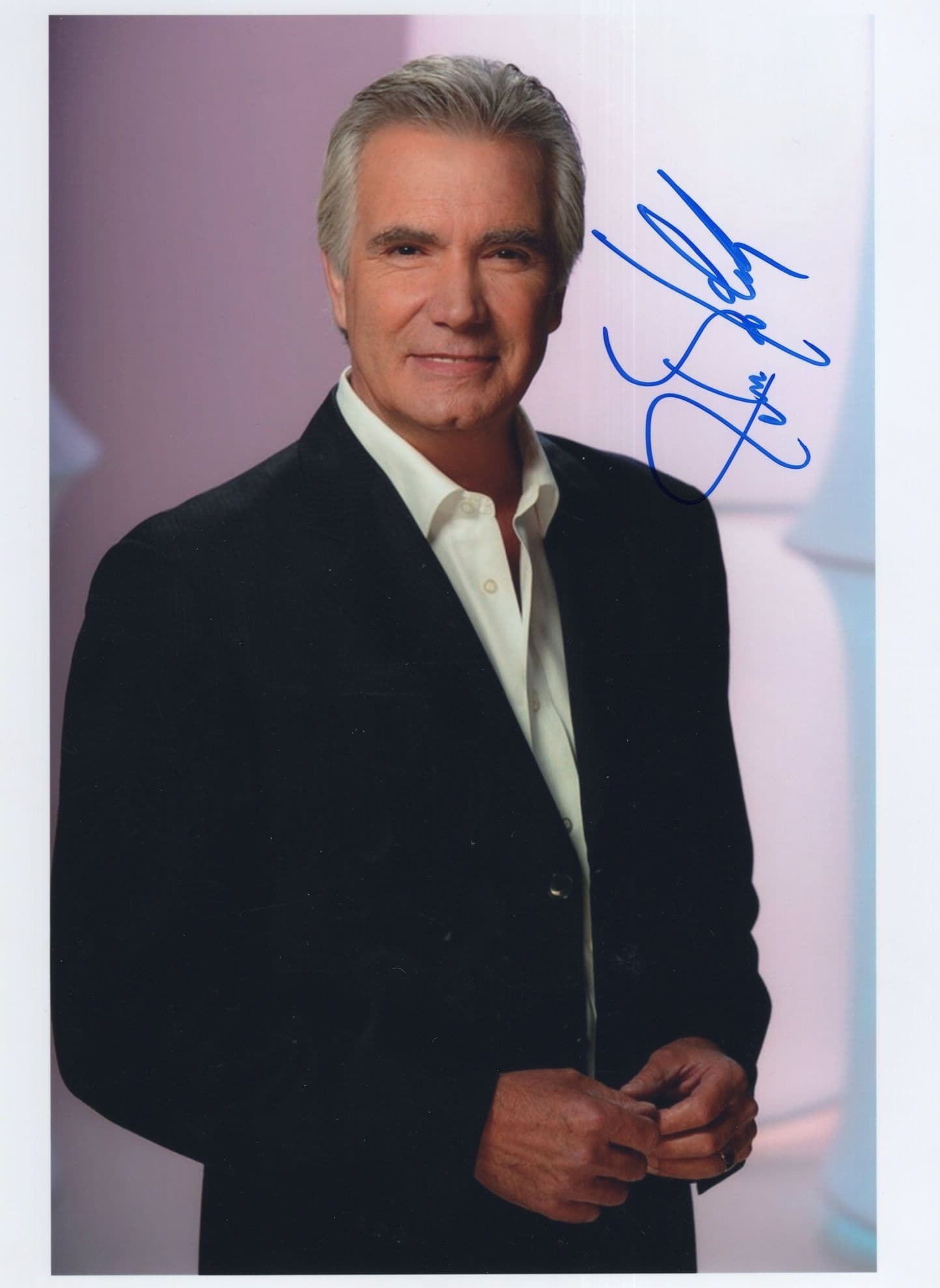 John McCook American Actor 10x8 Hand Signed Photo | Topics ...