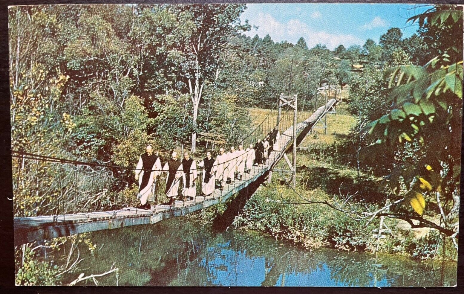 Vintage Postcard 1951 Our Lady of the Assumption Abbey Trappist Monks ...