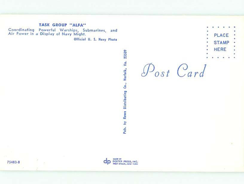 Pre-1980 Military Task Group Alpha - WAR Ships and Submarines Ac6068 ...