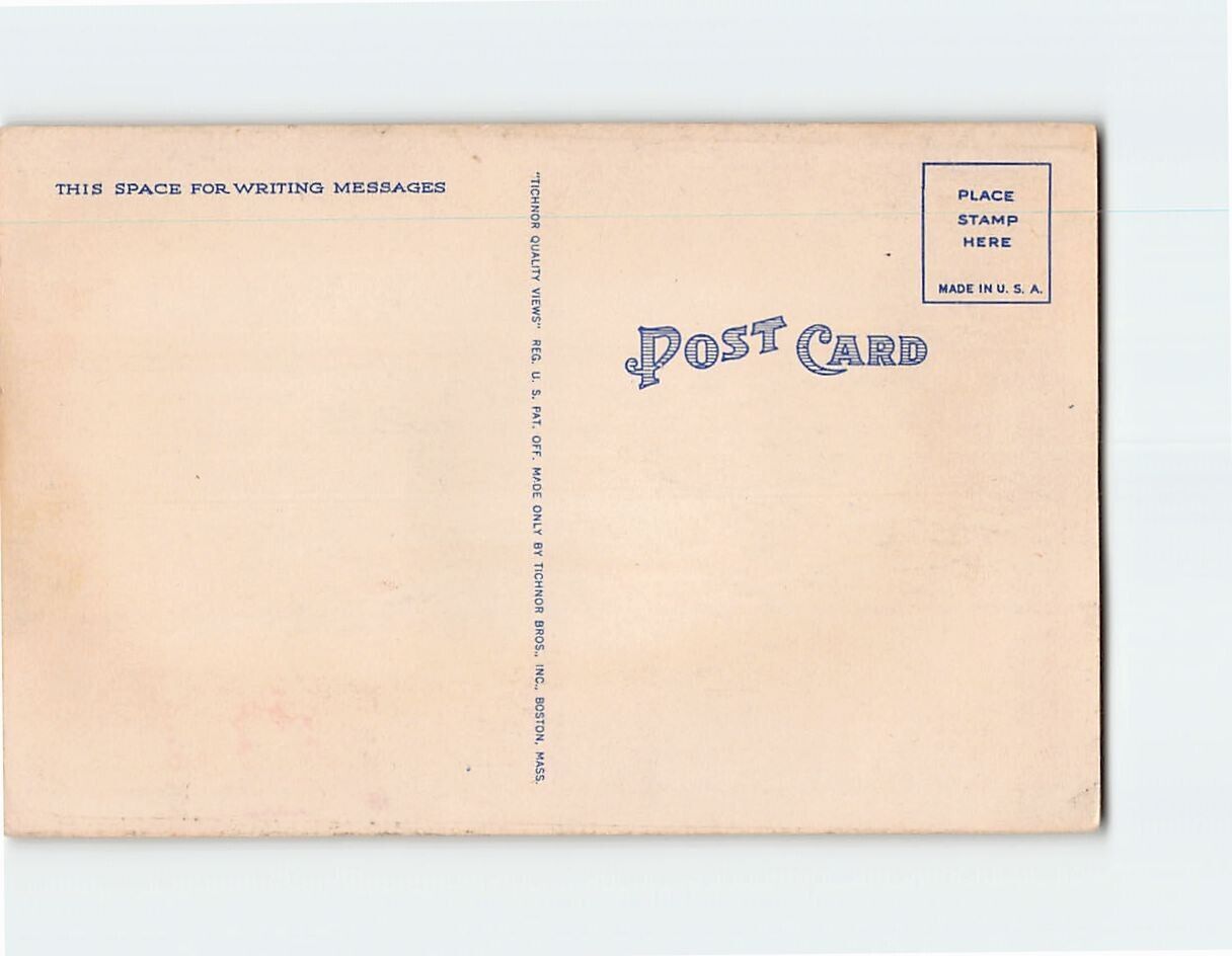 Postcard The Full Moon Shines on a Rolling Sea Ocean City Maryland USA ...