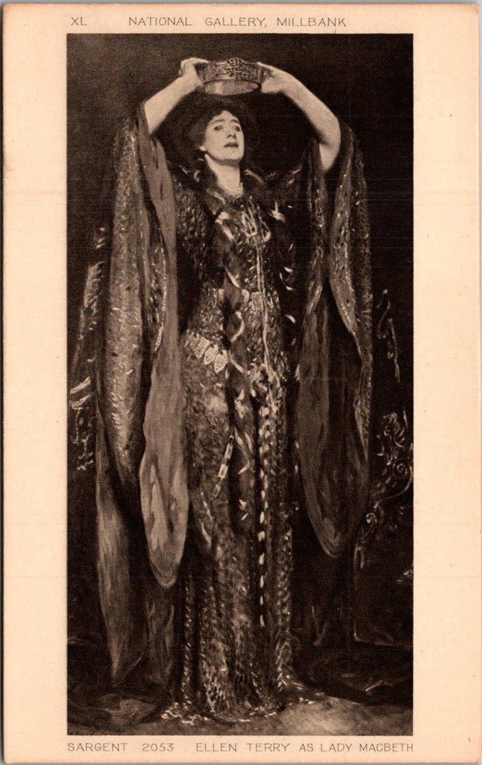 England London The National Gallery Ellen Terry As Lady McBeth | Europe ...