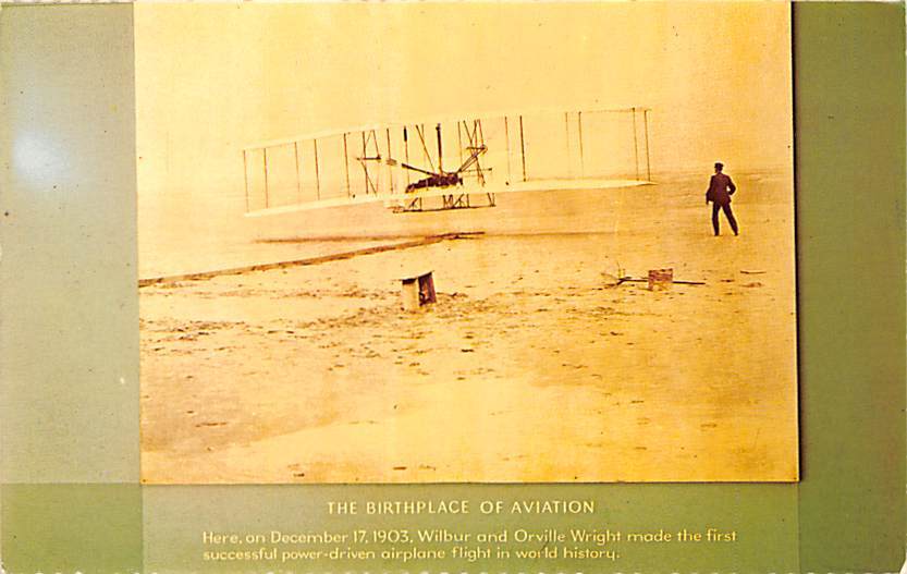 First Flight Birthplace of Aviation - Kill Devil Hills, North Carolina ...