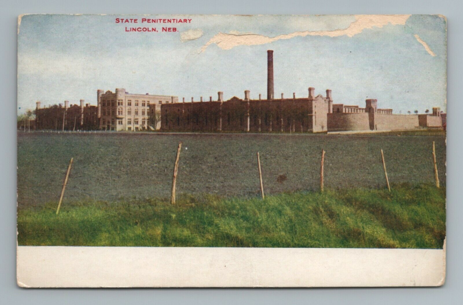 Lincoln Nebraska State Prison Penitentiary Jail 1900s Vintage Postcard ...