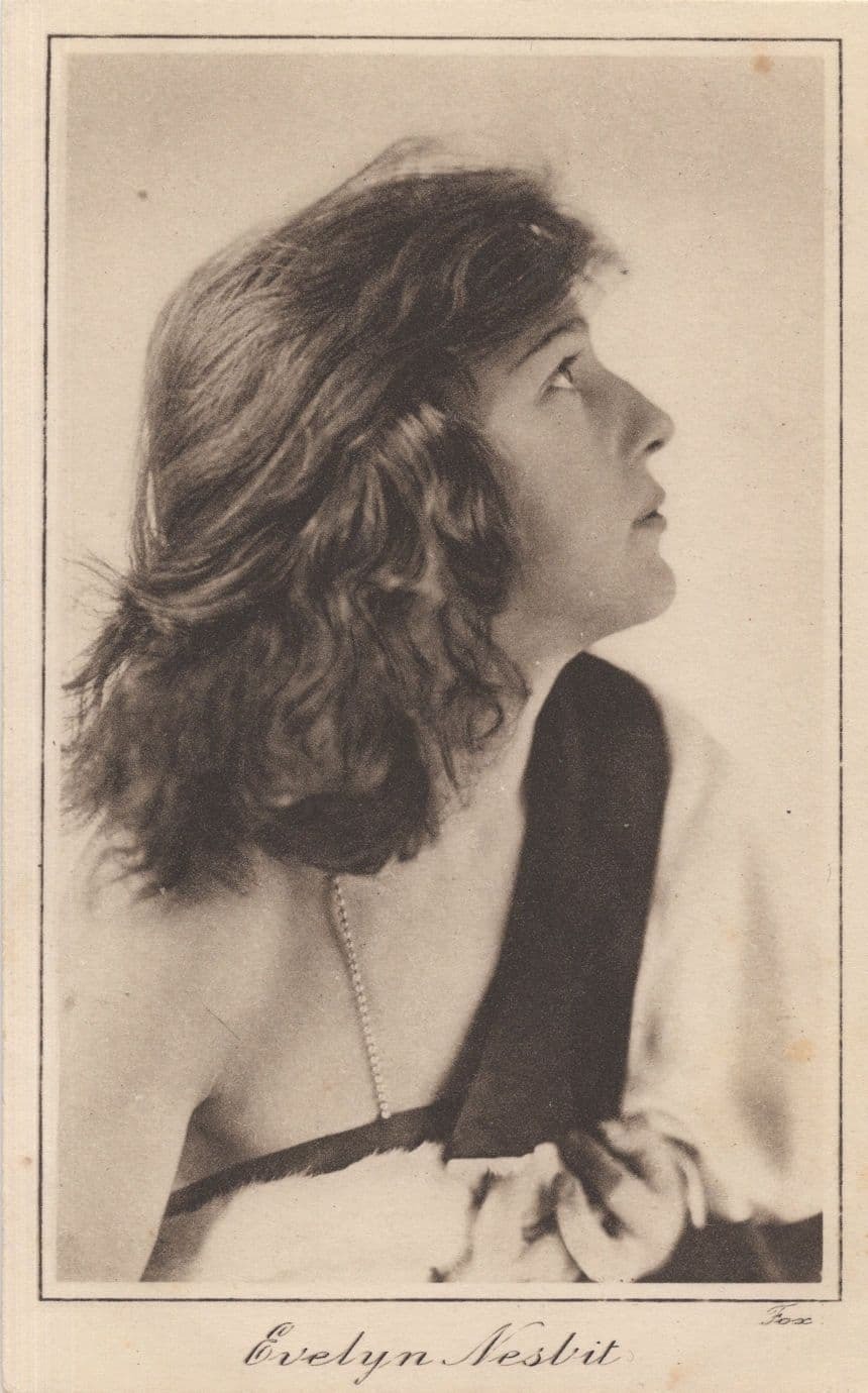Evelyn Nesbit Silent Film Actress Antique PB Rare Postcard | Topics ...